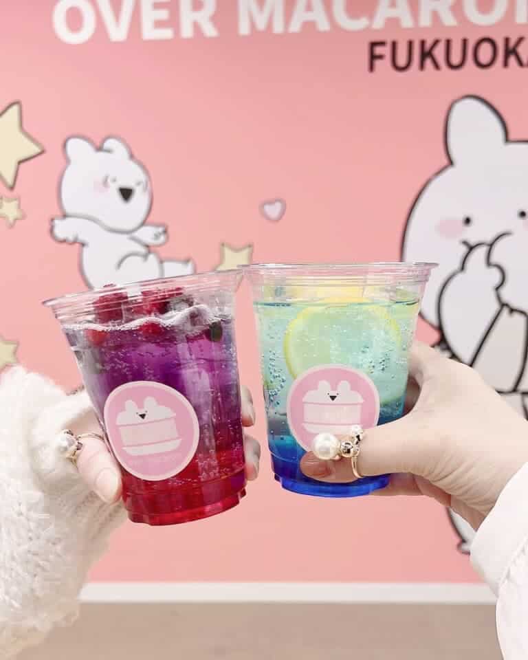 OVER MACARON 福岡店の韓国マカロンがかわい過ぎ！YESMART2階に九州初上陸